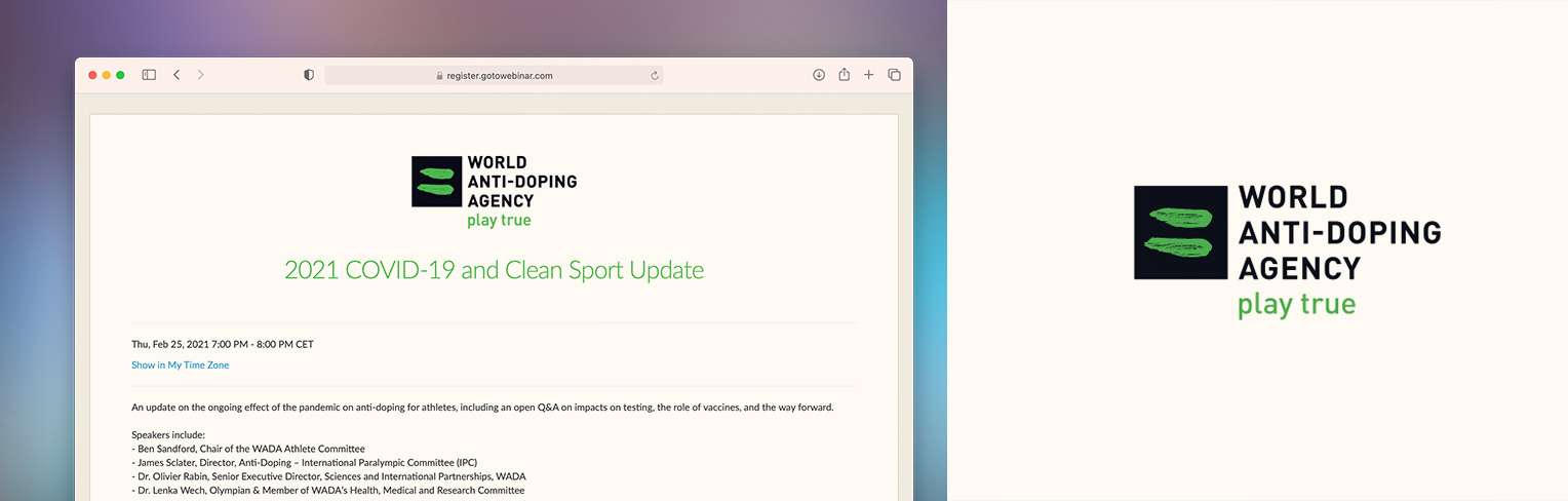 WADA launches athlete-led webinar series for athletes | IWGA