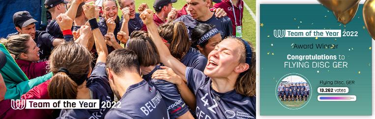 IWGA Team of the Year 2022: the Flying Disc Squad from Germany | IWGA