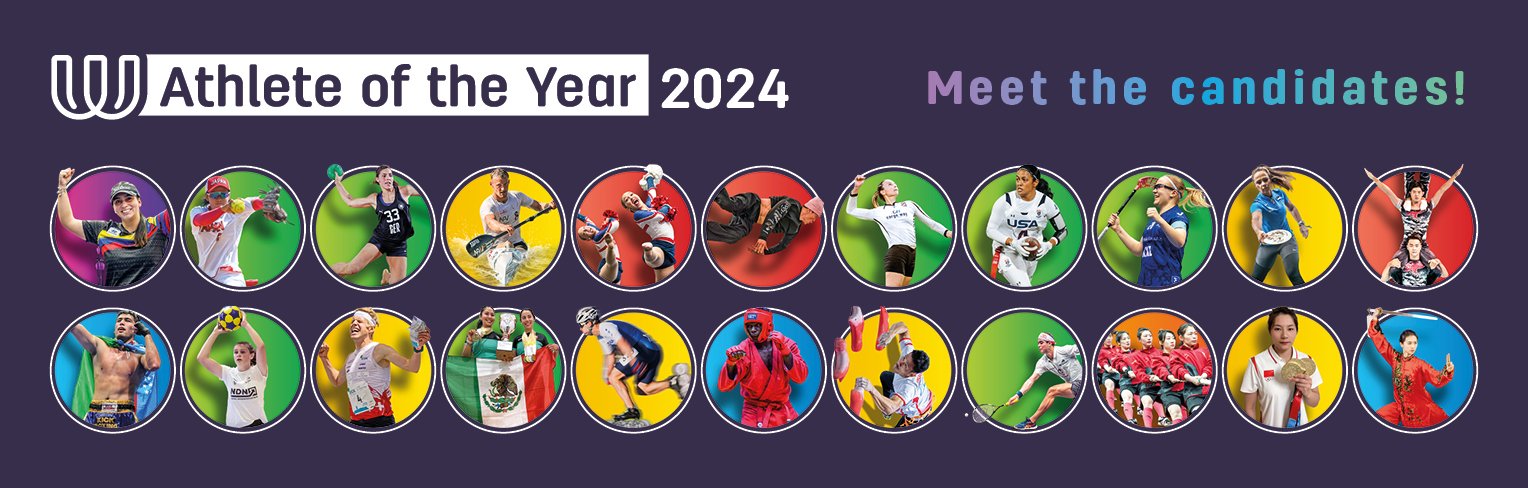 IWGA announces nominees for The World Games Athlete of the Year 2024 | IWGA